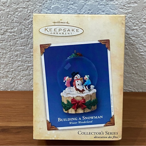 Hallmark | Holiday | Vintage Hallmark Keepsake Building A Snowman ...